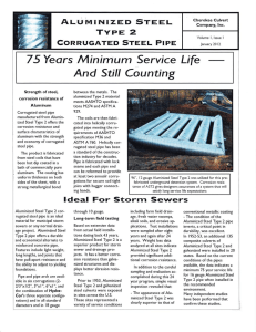 ALuMINIzED StEEL tyPE 2