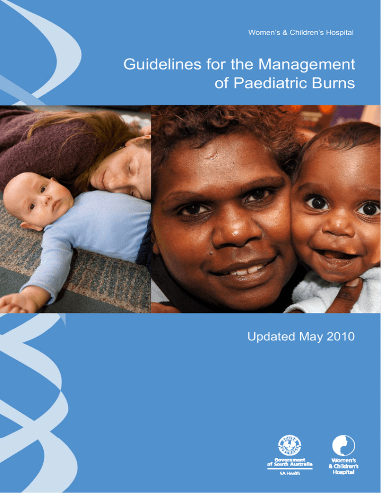 Guidelines for the Management of Paediatric Burns