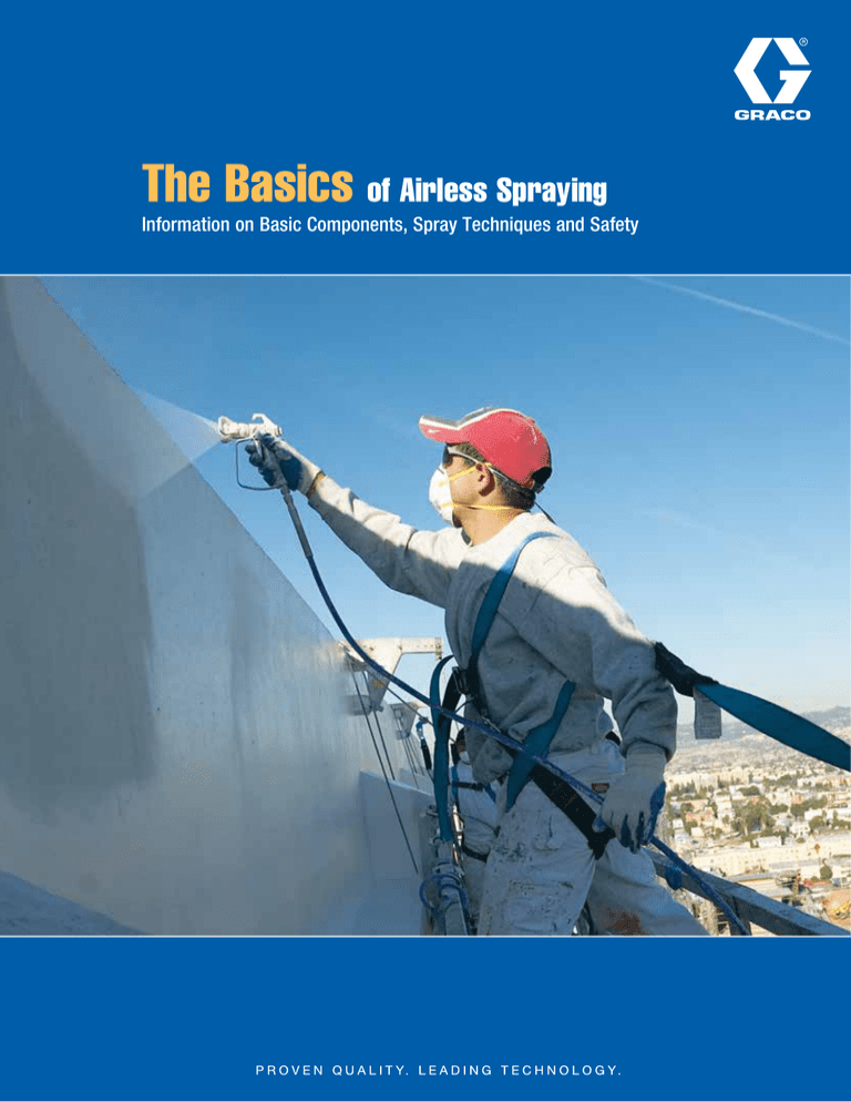 The Basics of Airless Spraying