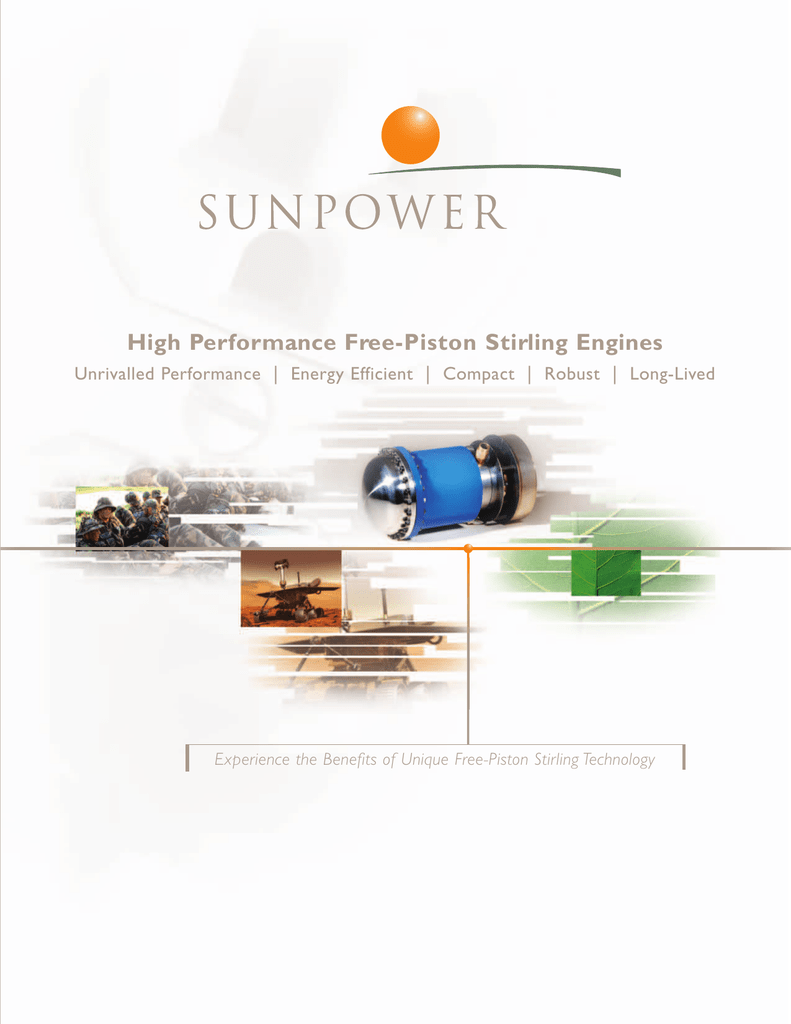 High Performance Free-Piston Stirling Engines