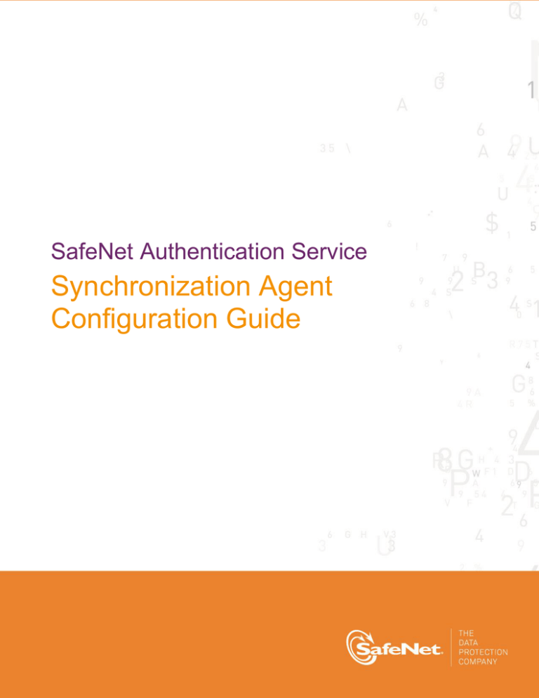 Synchronization Agent Configuration Guide Synchronization Agent Configuration Guide