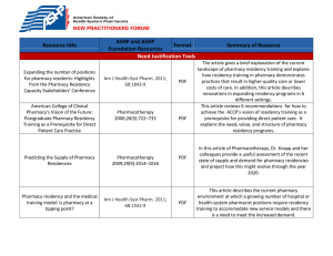 ASHP Residency Learning System Workshop