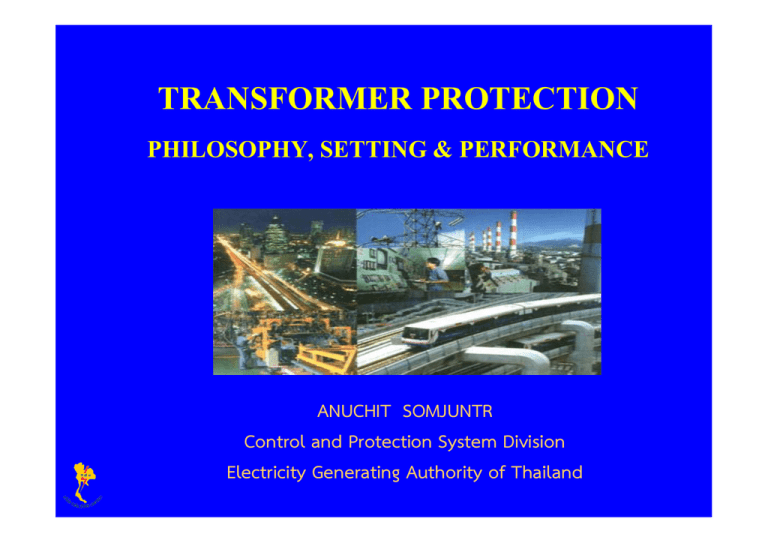 TRANSFORMER PROTECTION