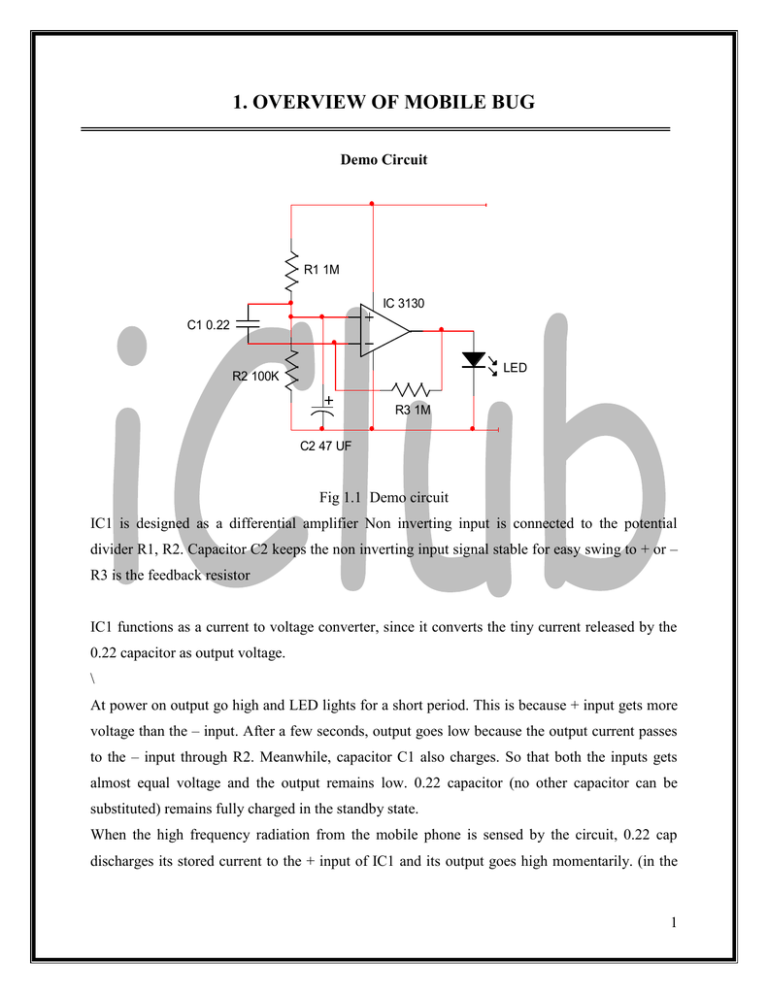 1. overview of mobile bug
