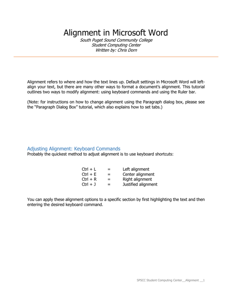 How To Center Text In Word With Keyboard Percop