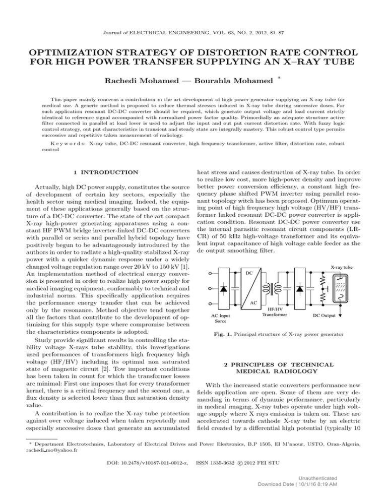 Optimization Strategy Of Distortion Rate Control For High 