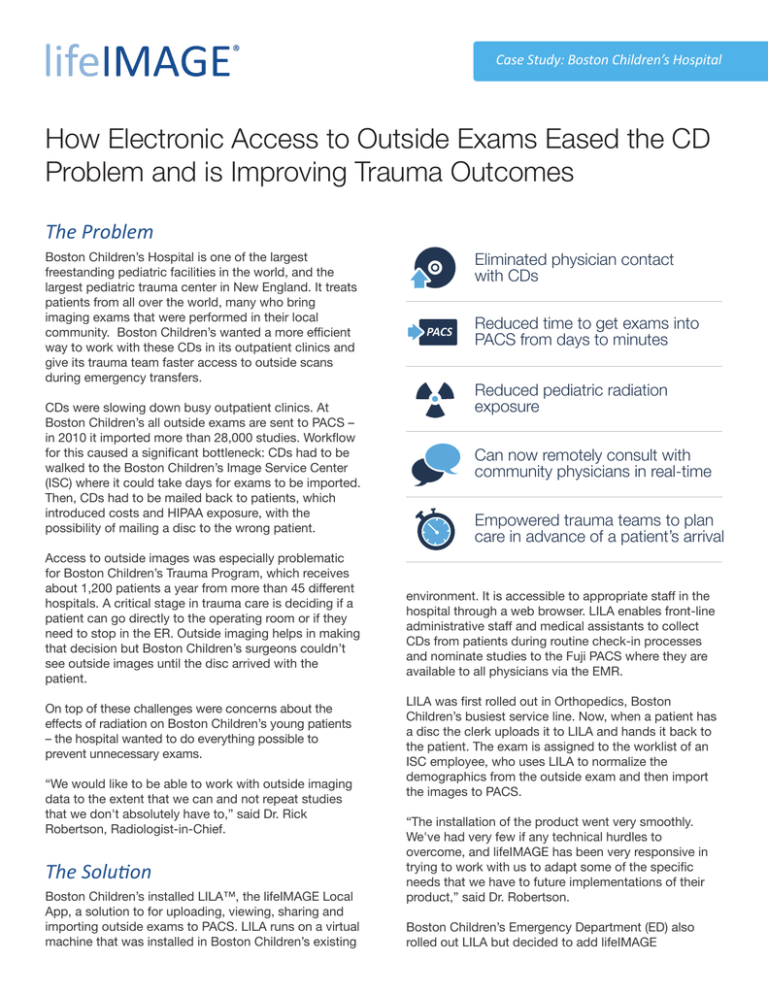 lifeIMAGE at Boston Children`s Hospital