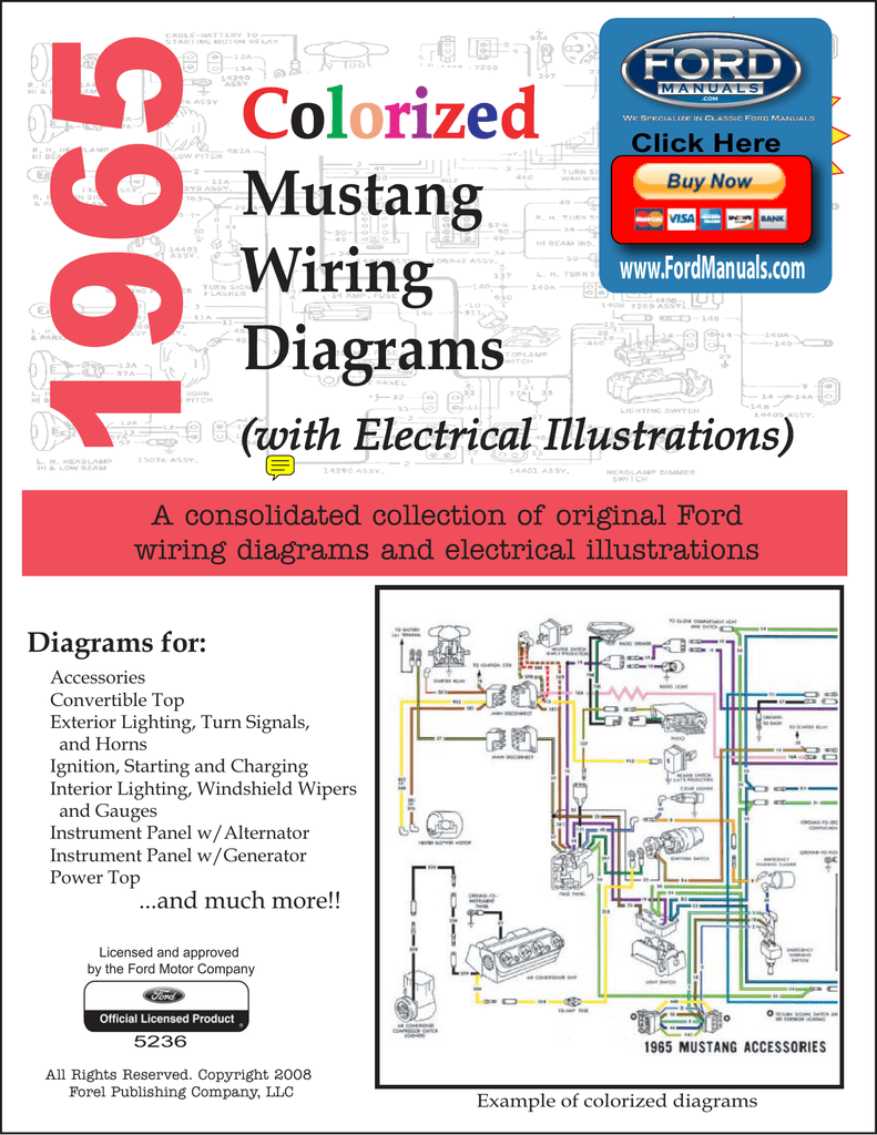 1965 Ford Mustang Alternator Wiring Diagram Circuit Diagram