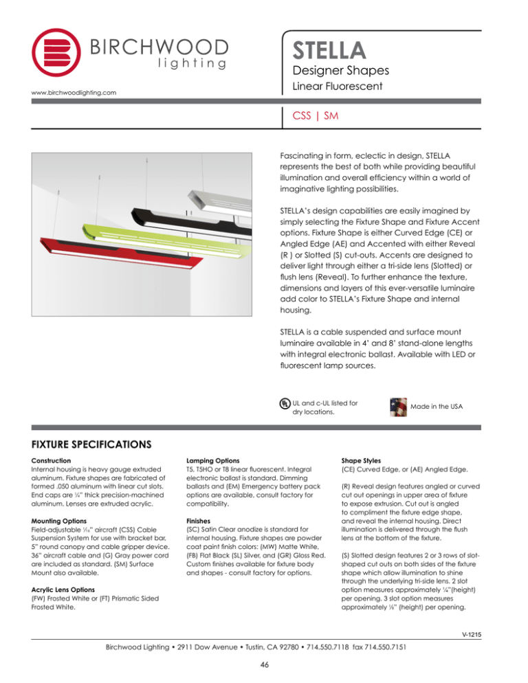 stella - Birchwood Lighting