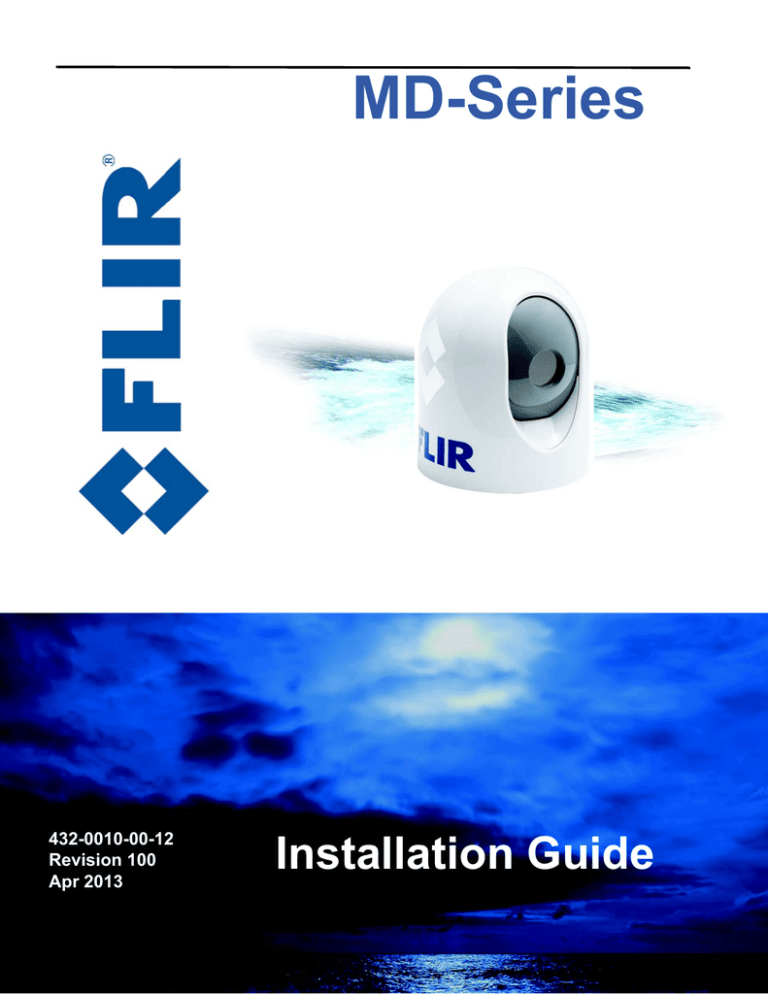 FLIR MD-Series Installation Manual