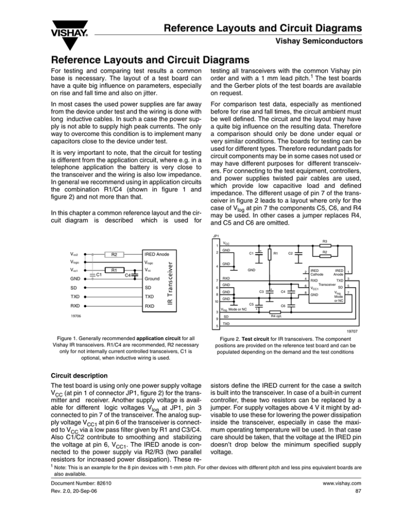 Reference Layouts and Circuit Diagrams