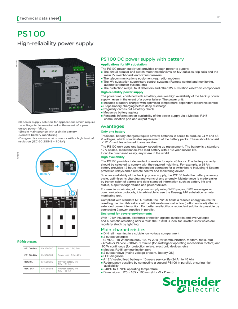 High-reliability power supply