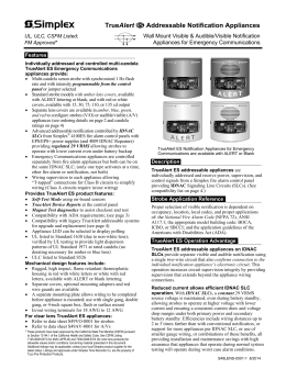 4100ES Fire Control Panels