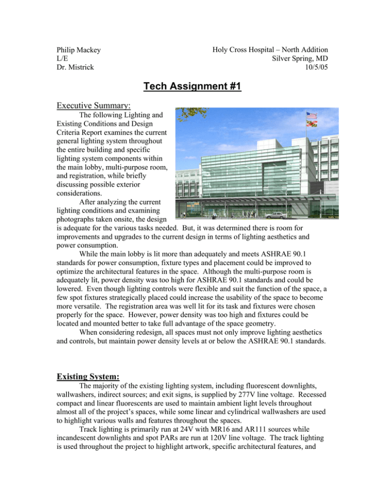 Tech Assignment 1