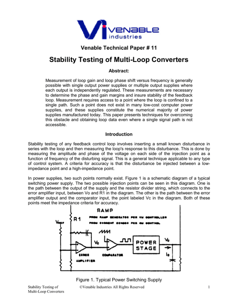 Stability Testing of Multi
