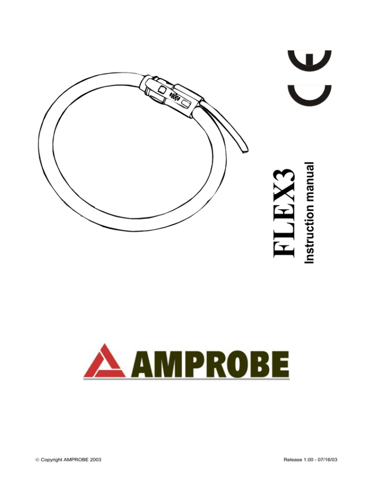 FLEX3 Current Transducer Product Manual