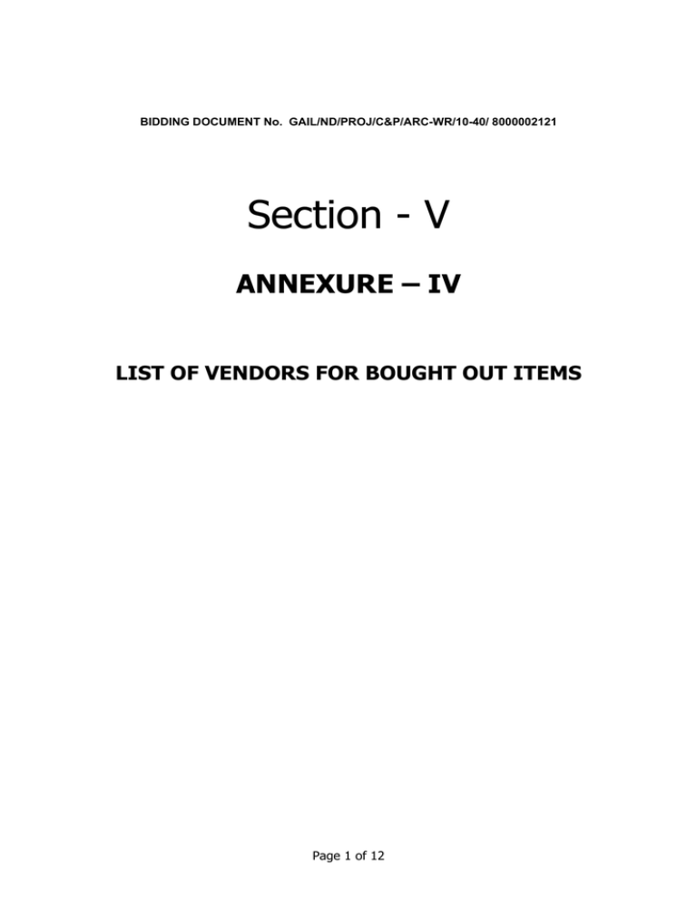 Section - V