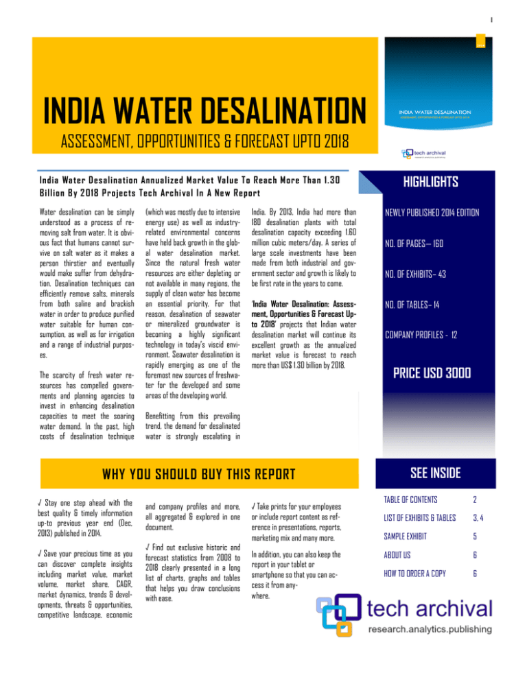 india water desalination