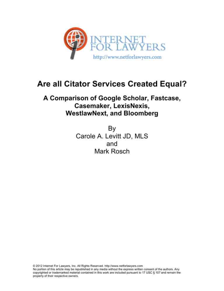 CITATOR TIENDA Article Rev By Mark 112812w Page Numbers