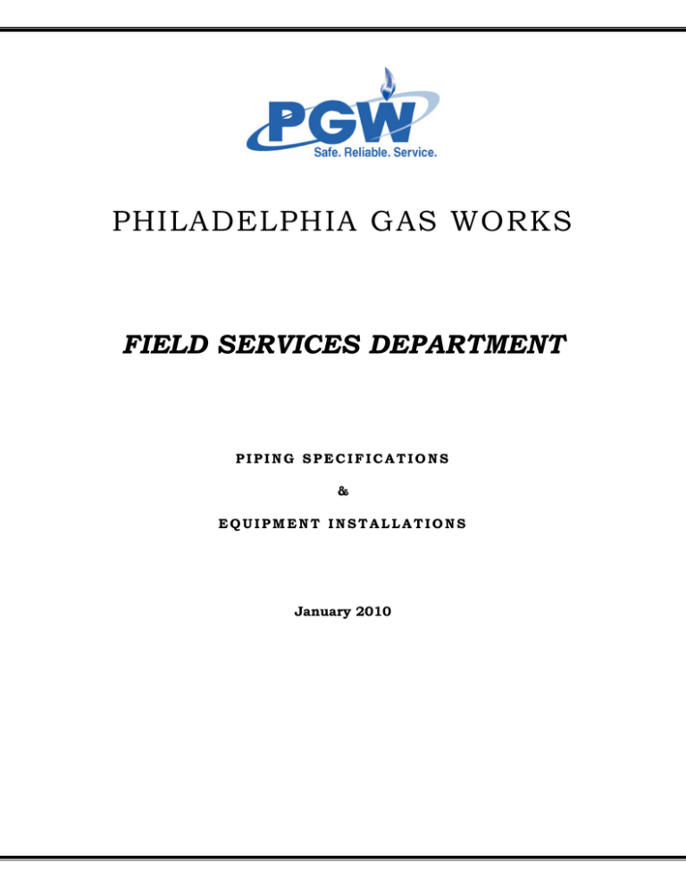 PHILADELPHIA GAS WORKS