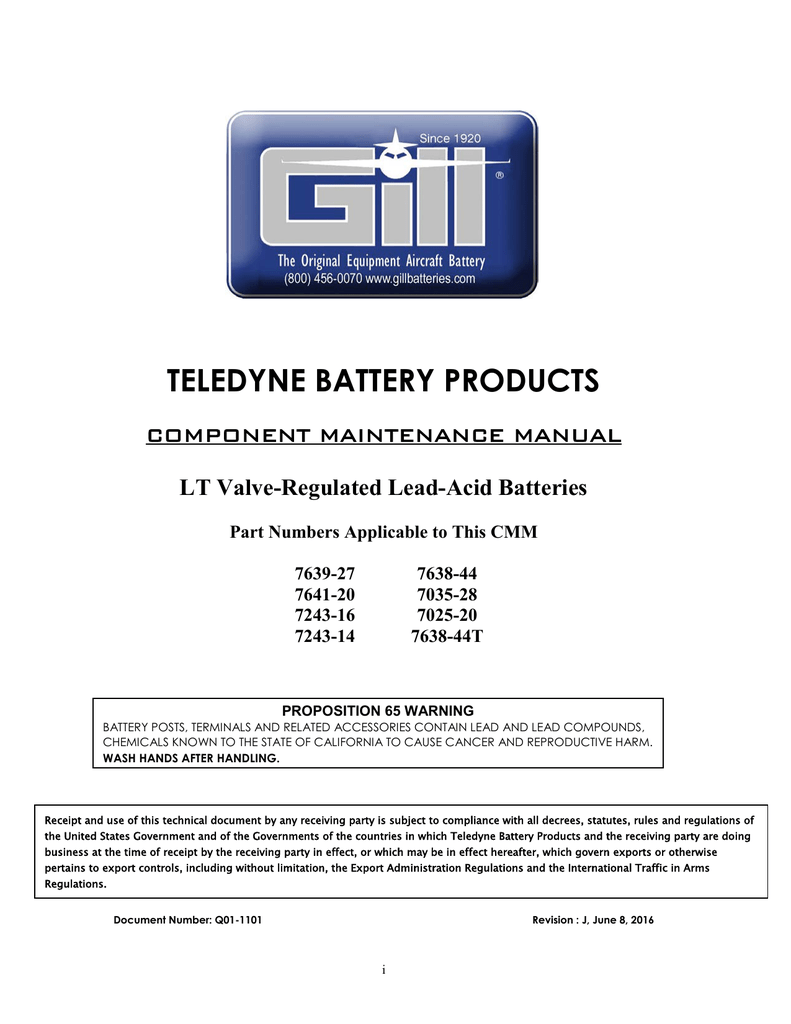 COMPONENT MAINTENANCE MANUAL