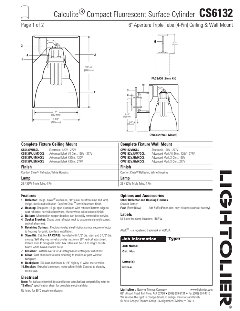 Cut Sheet
