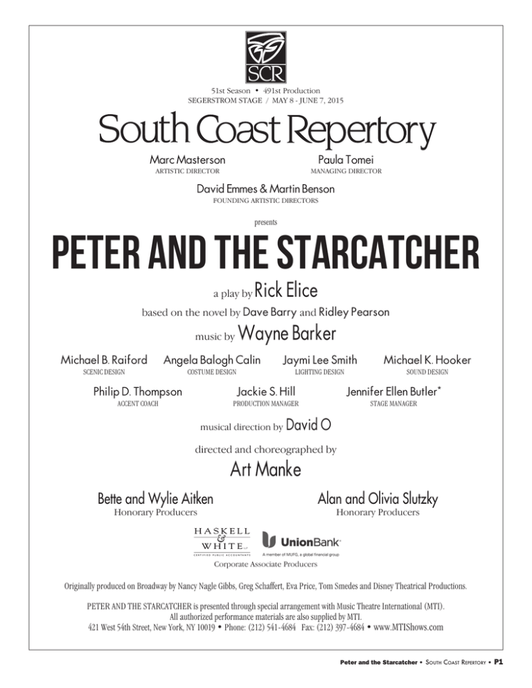 peter and the starcatcher