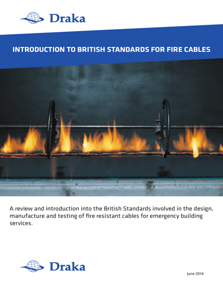 introduction to british standards for fire cables