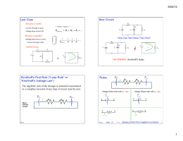 COMBINED SERIES-PARALLEL CIRCUIT EXAMPLE