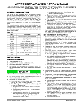 Copeland Model # Nomenclature Chart