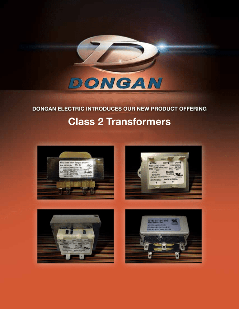 Class 2 Transformers