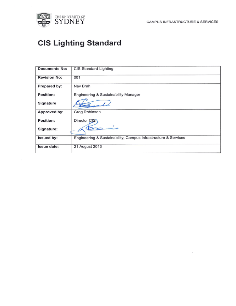 CIS Guidelines Template - The University of Sydney