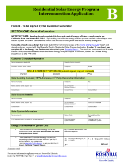 renewable energy interconnection agreement