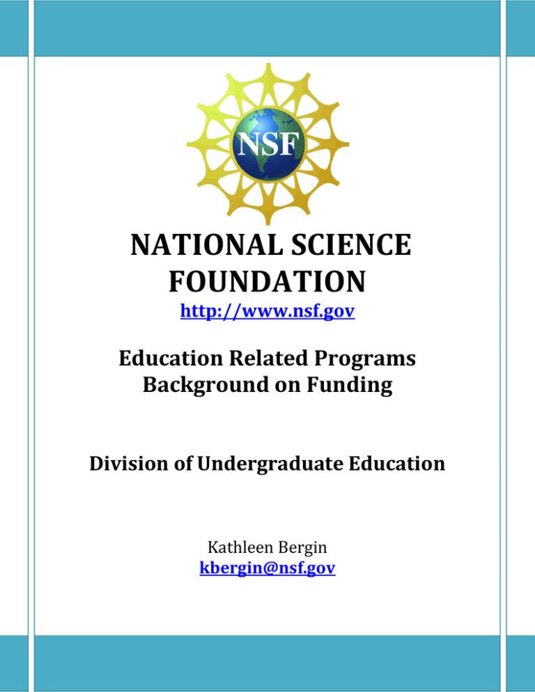 NATIONAL SCIENCE FOUNDATION