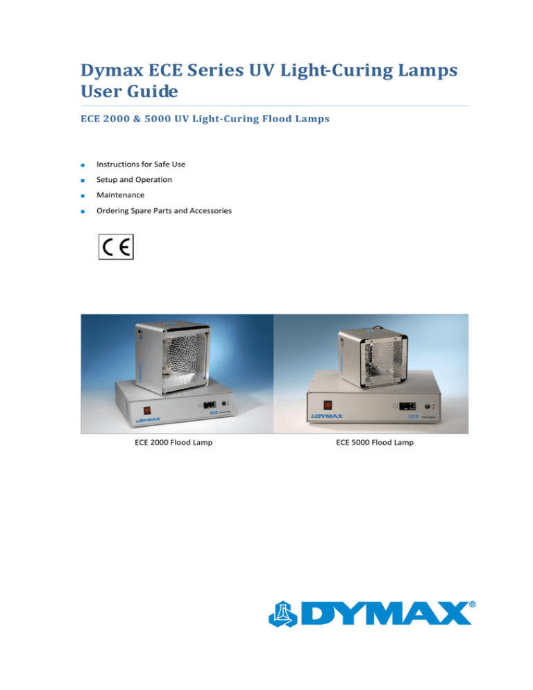 ECE UV Light-Curing Flood Lamps User Guide