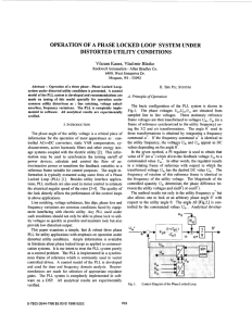 Phase Locked Loop Basics