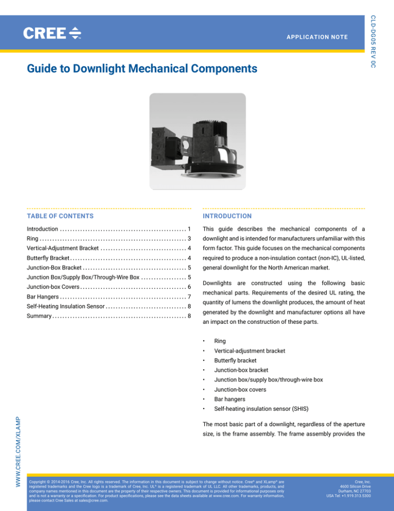 Guide to Downlight Mechanical Components