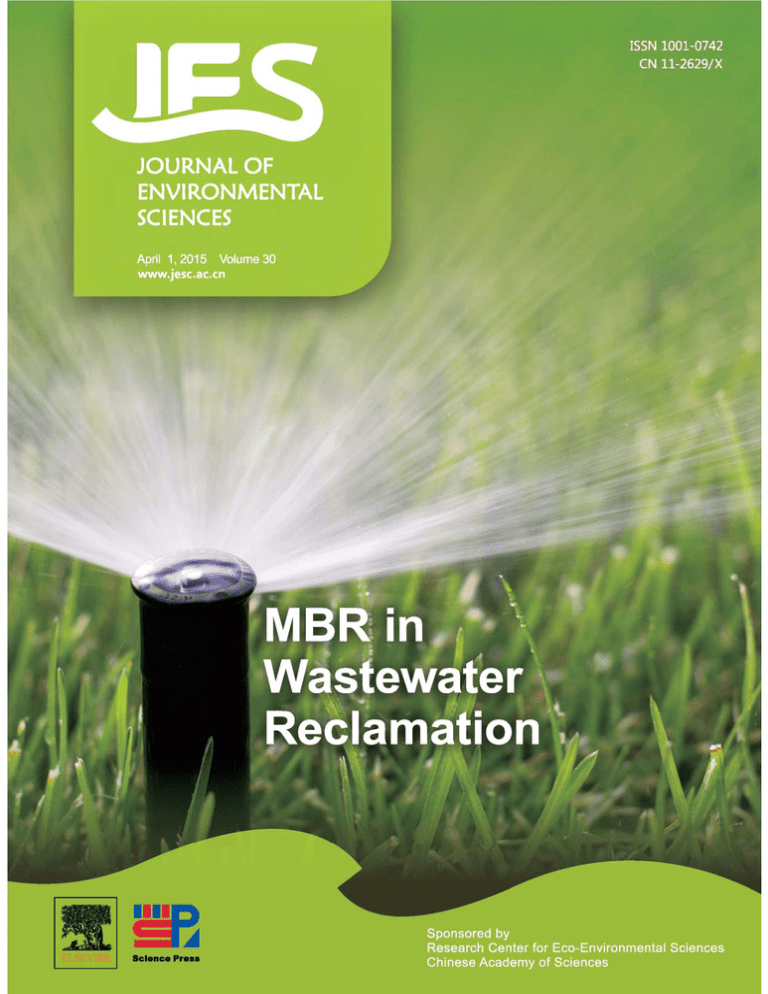 Jen00246 prn 55 64 Journal Of Environmental Sciences