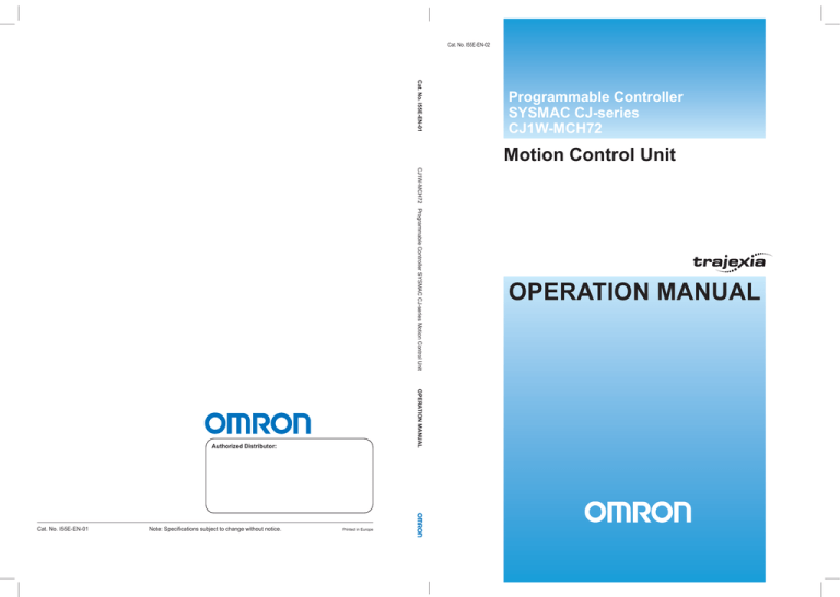 OPERATION MANUAL