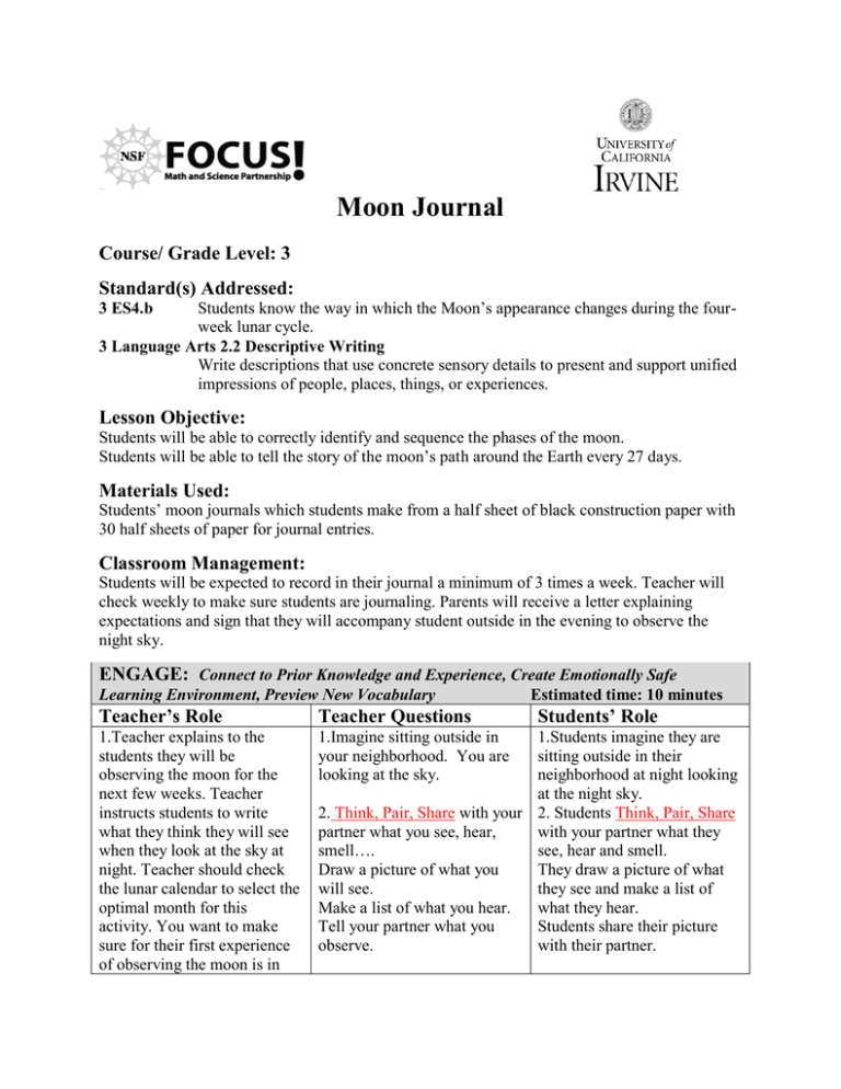 5 E s Lesson Planning Template