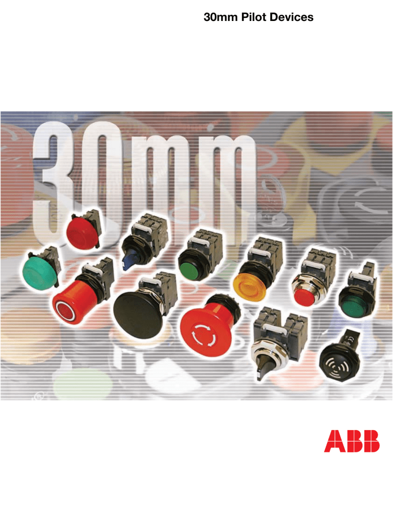 30mm Pilot Devices - Electrocomponents