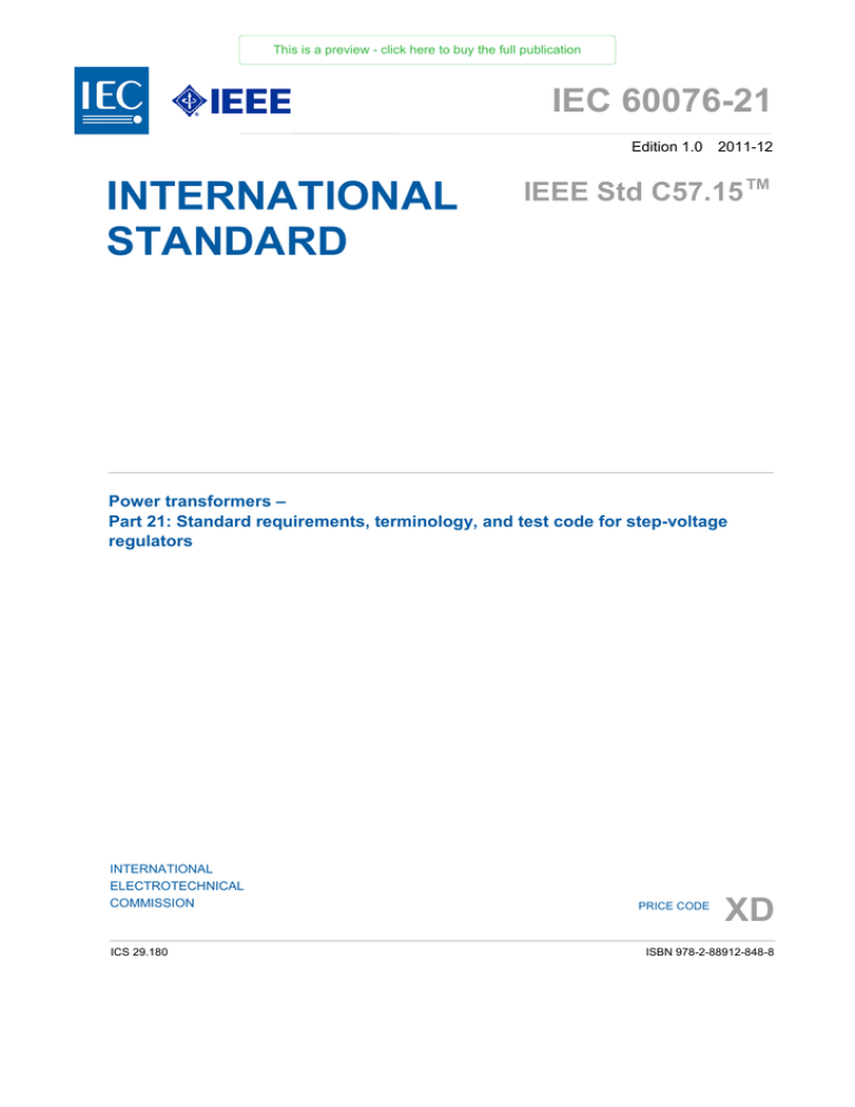 INTERNATIONAL STANDARD