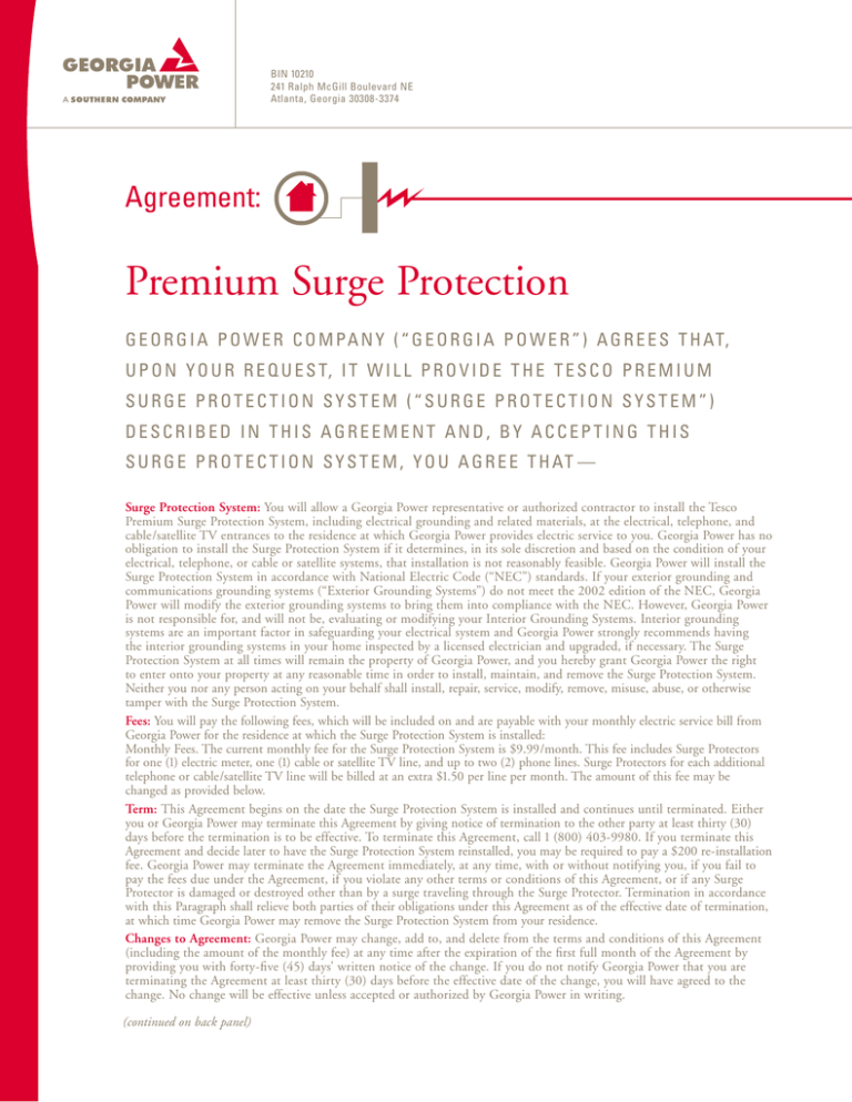 Premium Surge Protection
