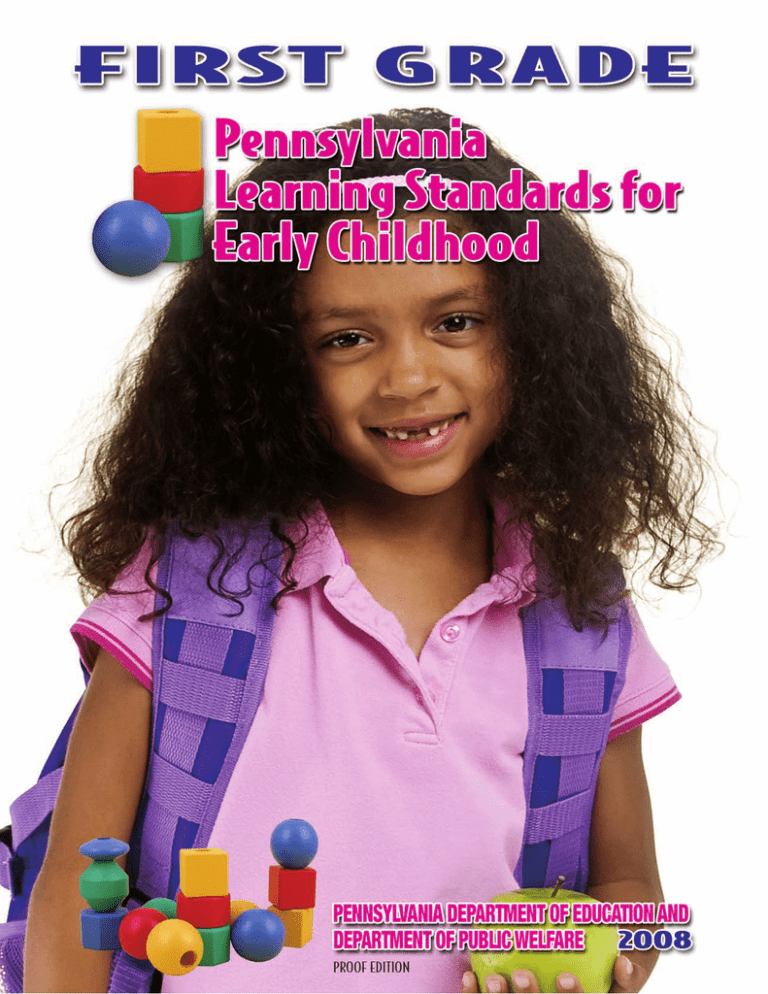 24225 1st Grade Standards 24225 1st Grade Standards