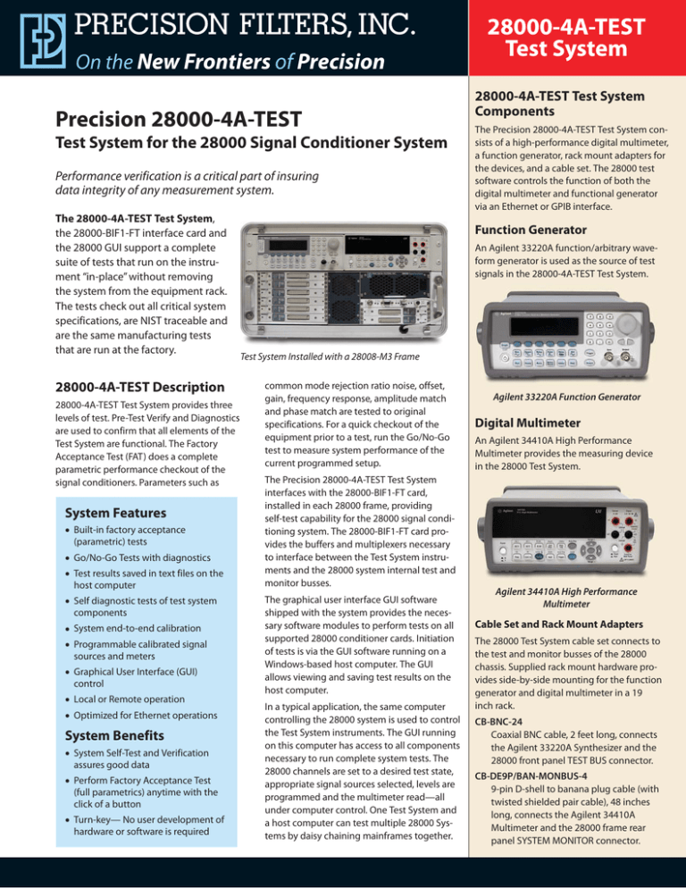 28000 4A TEST Test System