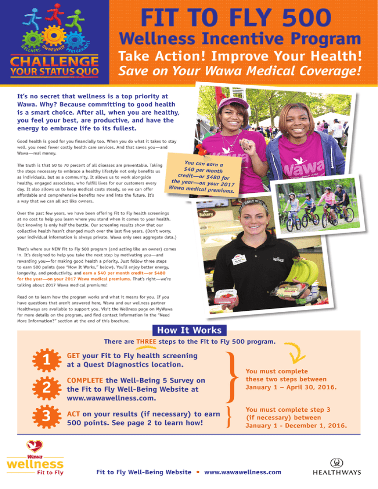 FIT TO FLY 500 - Healthways Marketing