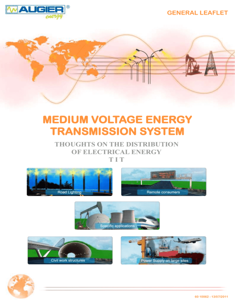 medium voltage energy transmission system