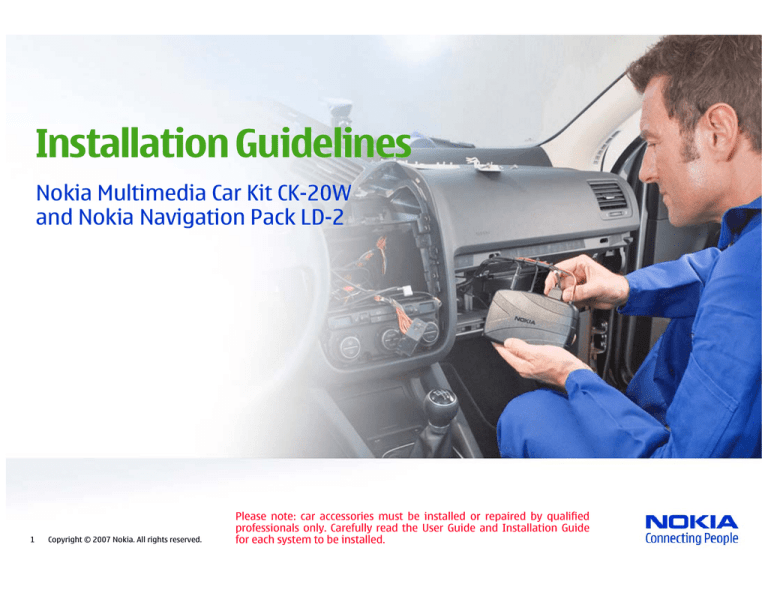 Installation Guidelines