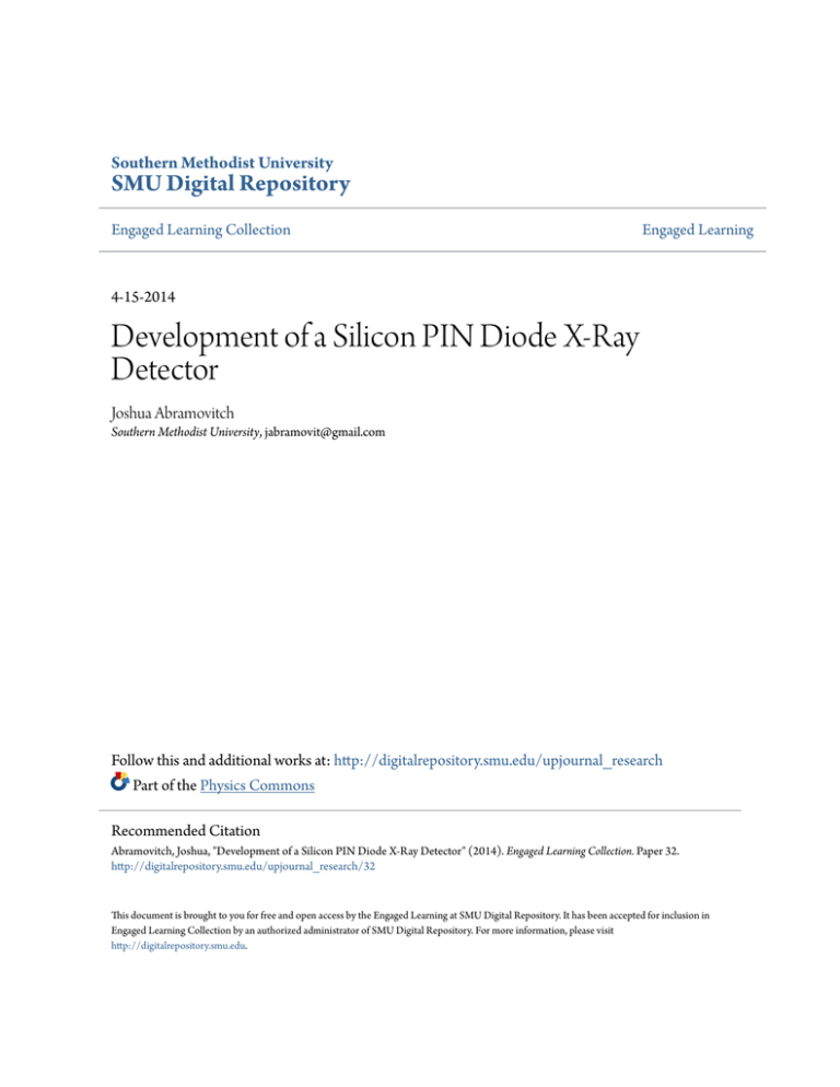Development of a Silicon PIN Diode X-Ray Detector