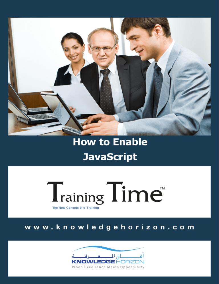 How To Enable JavaScript
